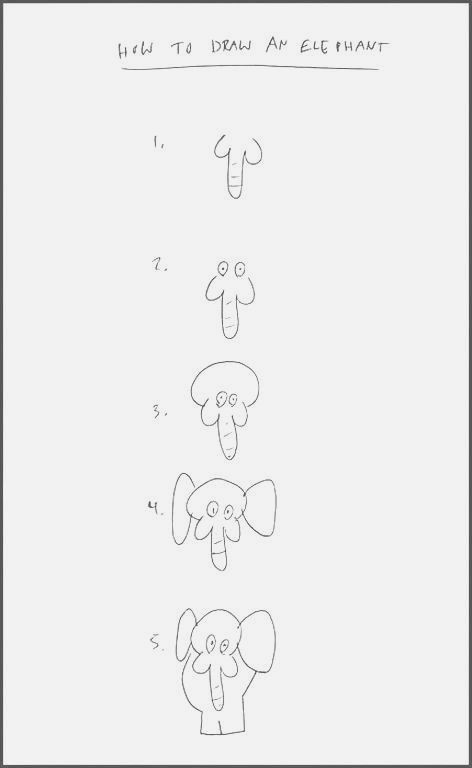 How to draw an elephant - Really funny pictures collection on picshag.com