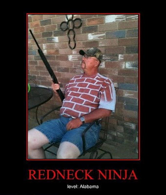 Redneck ninja - Really funny pictures collection on picshag.com