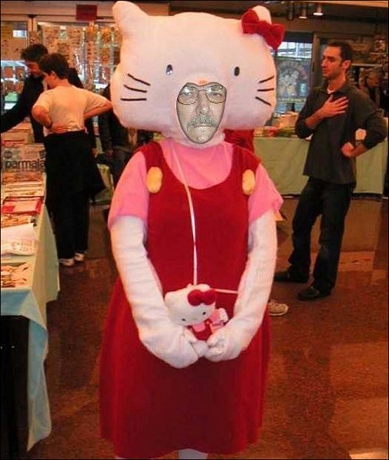 Sad hello kitty mascot - Really funny pictures collection on picshag.com
