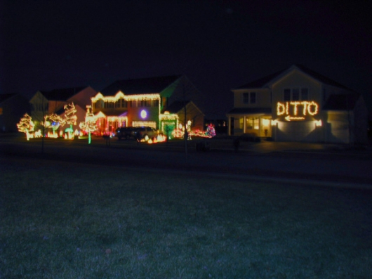 Ditto christmas lights - Really funny pictures collection on picshag.com